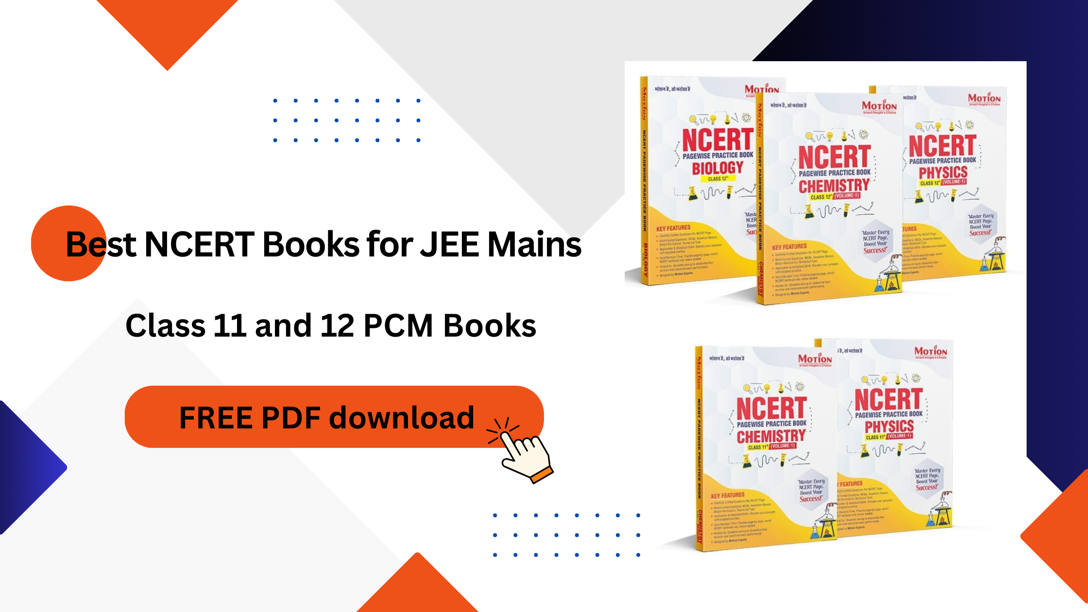 NCERT Books for JEE Main 2026 - Free PDF Download