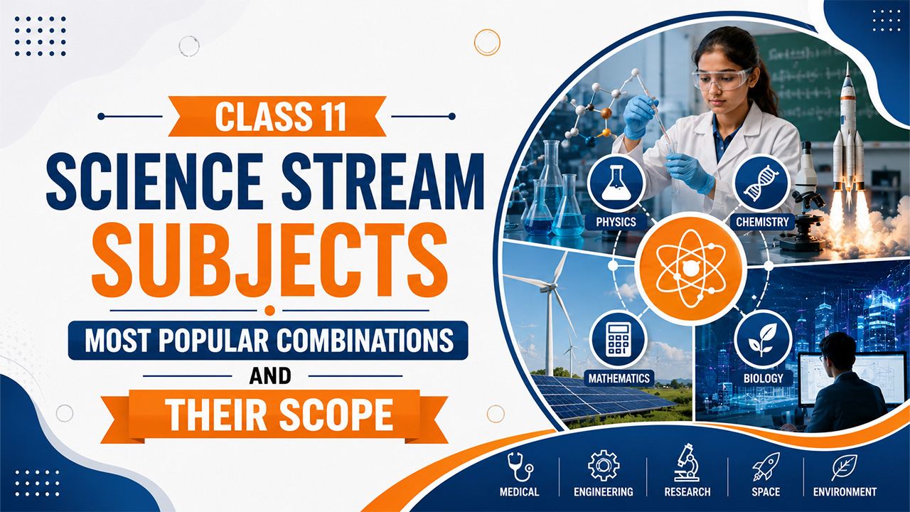 Class 11 Science Stream Subjects 2026: PCM vs PCB vs PCMB