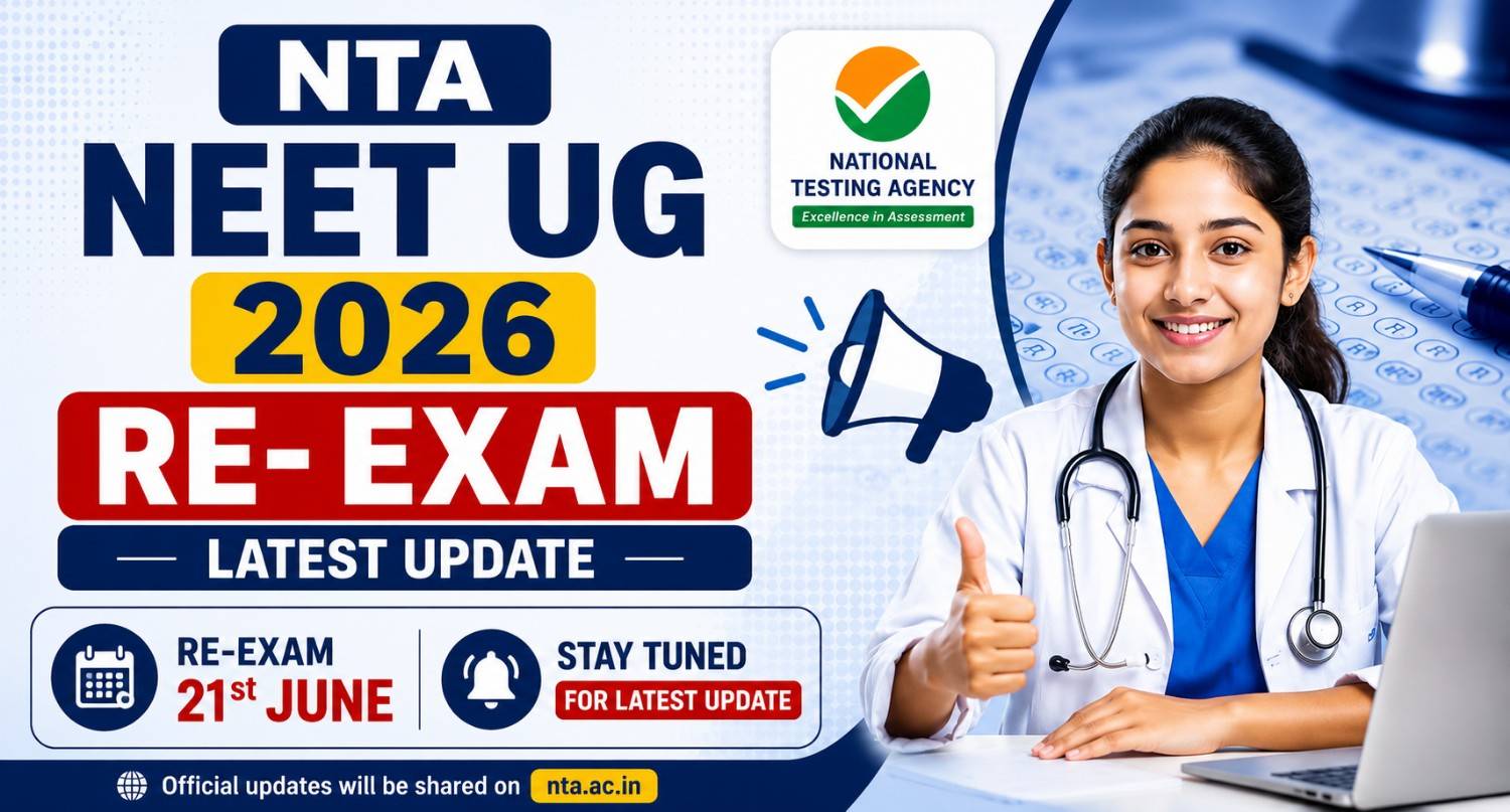 NEET Re-Exam 2026 Updates: New Date, Timing & Admit Card